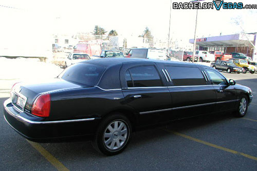 Stretch Limo - 6 Passanger Sedan Limousine | Bachelor Vegas