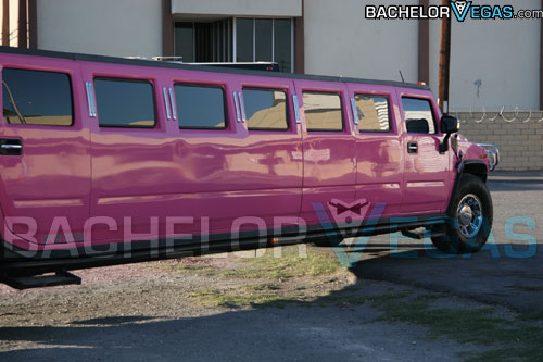 Las Vegas Pink Hummer Limo | Bachelor Vegas