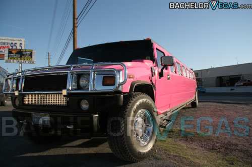 Las Vegas Pink Hummer Limo | Bachelor Vegas