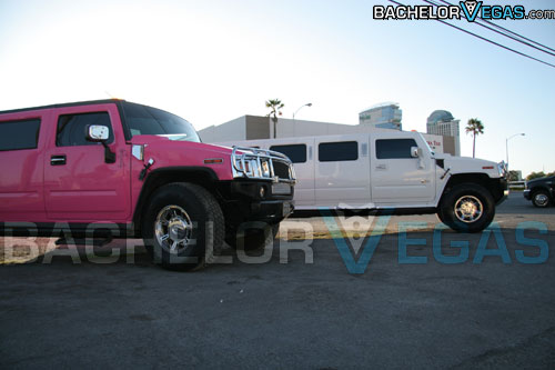 Las Vegas Pink Hummer Limo | Bachelor Vegas