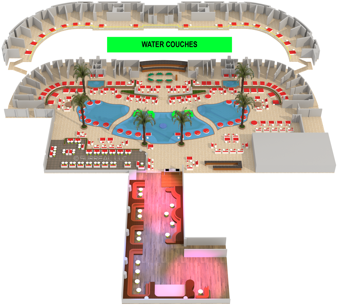 Encore Beach Club Bottle Service Your Table Awaits